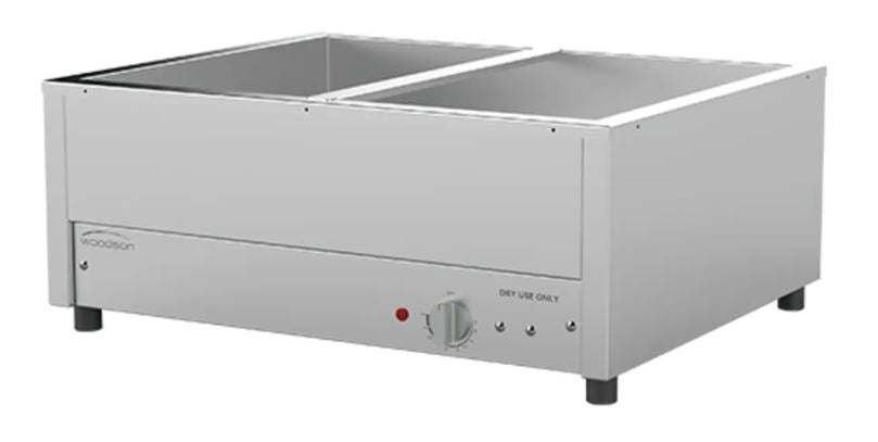 Woodson / W.HFW21 / 2/1 GN Countertop Hot Food Well (10A) - 1.2kW / 11